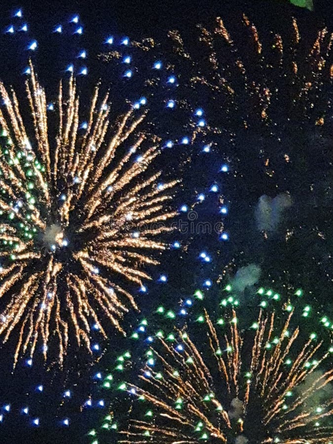 Fireworks 2020 TET Lunar New Year Stock Image - Image of fireworks ...