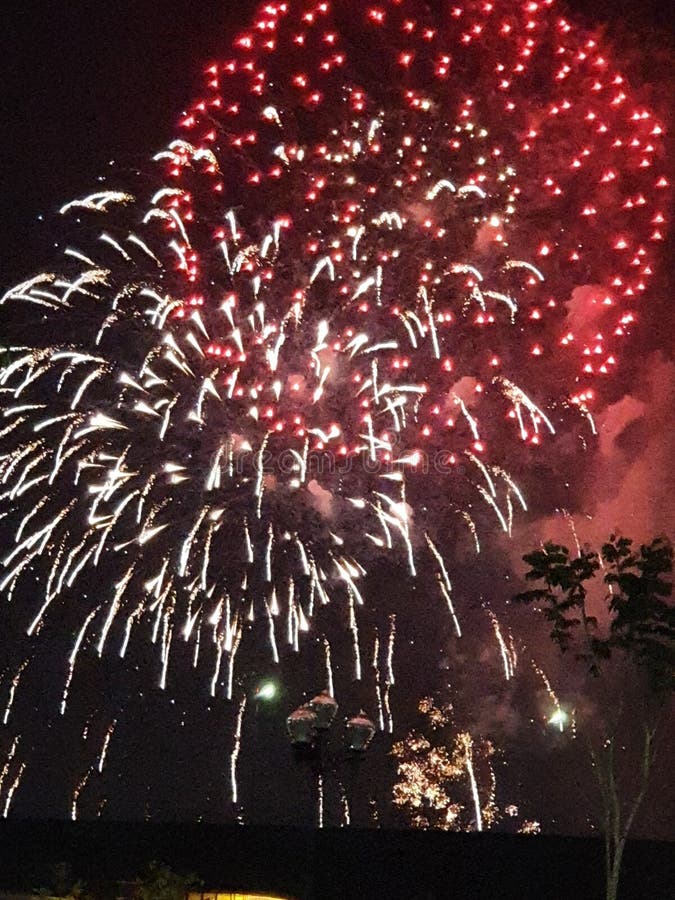 Fireworks 2020 Tet Lunar New Year Stock Photo - Image of 2020 ...