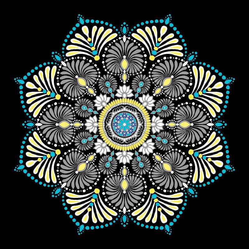 Fireworks Mandala Stock Illustrations – 1,753 Fireworks Mandala Stock ...