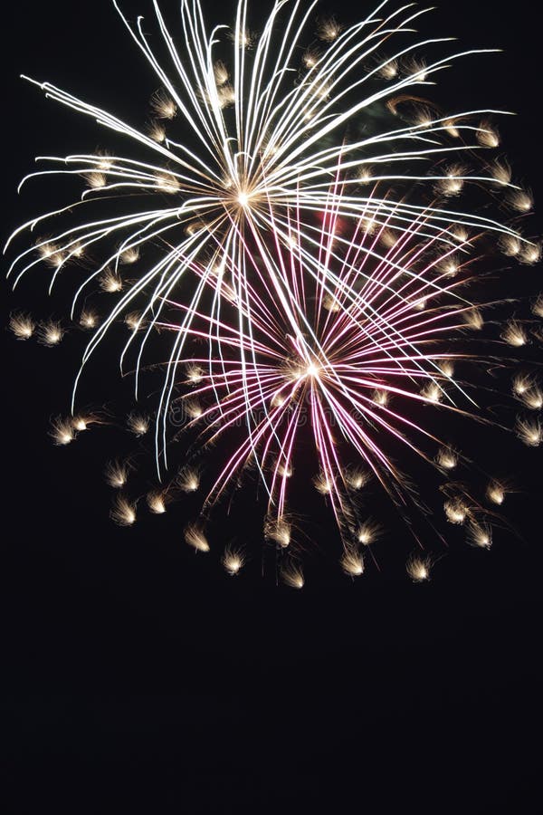 Fireworks stock image. Image of dark, celebration, white - 50094567