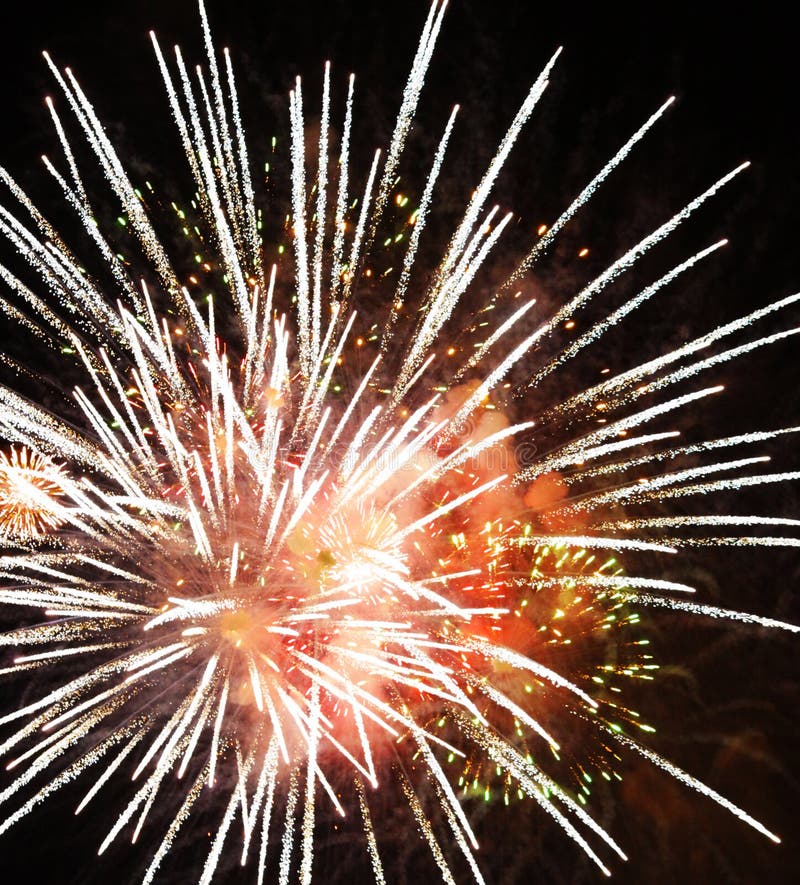 Fireworks of Various Colors Stock Photo - Image of celebrate, explosion ...