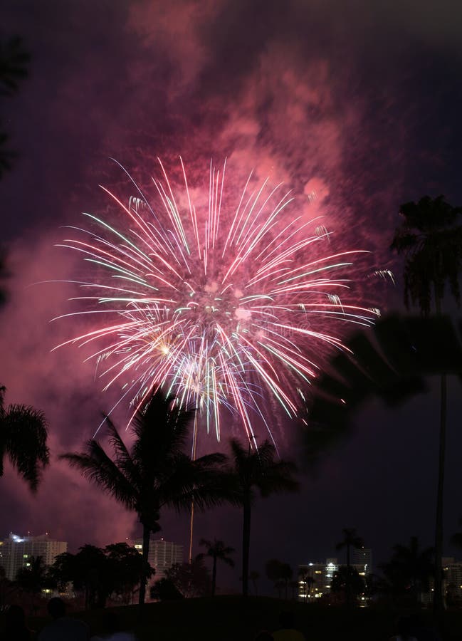 Fireworks stock image. Image of celebration, fireworks - 56292947