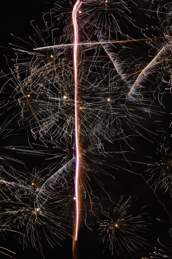 Wind torn fireworks stock image. Image of font, sparkler - 284287705