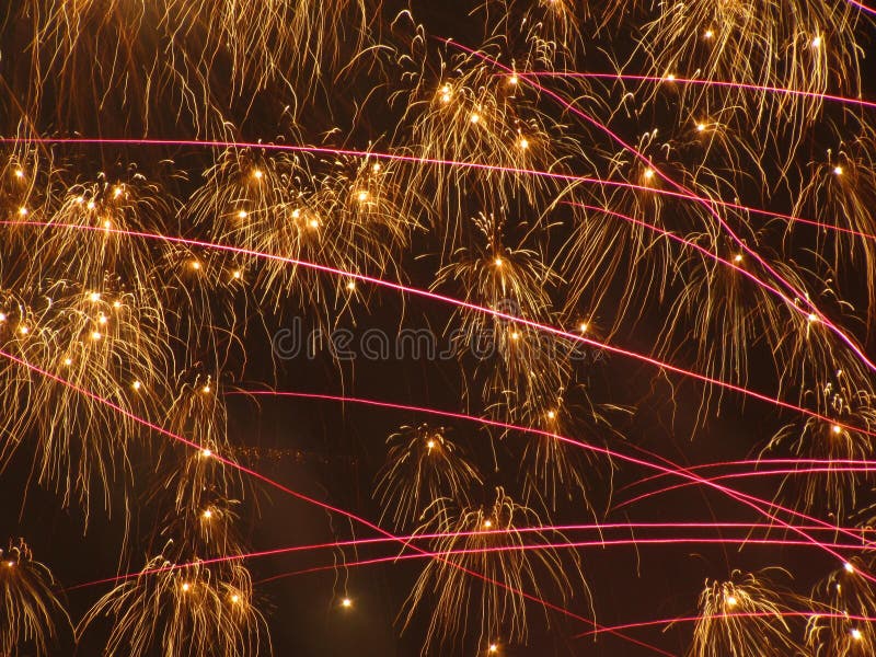 Fireworks stock image. Image of explosion, colors, night - 49370195