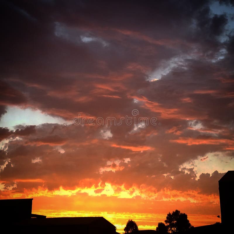 Firey sky stock photo. Image of outback, looking, goldcountry - 53403912