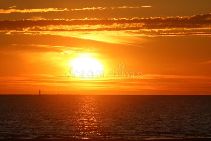 Morecambe Bay Sunset stock photo. Image of coastal, clouds - 7364