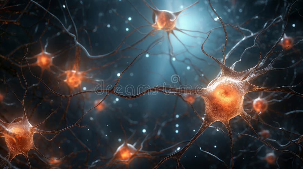 Firing Neurons in a Glowing Neural Network – Visualization of Brain ...