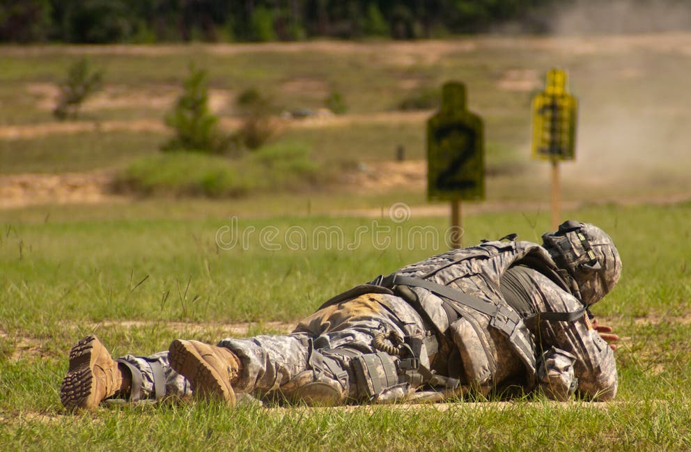 Firing Range editorial photo. Image of prone, uniform - 17061966