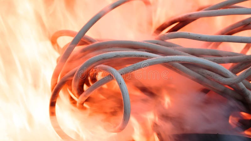 Firing wire in fire stock photo. Image of fuse, color - 84809530
