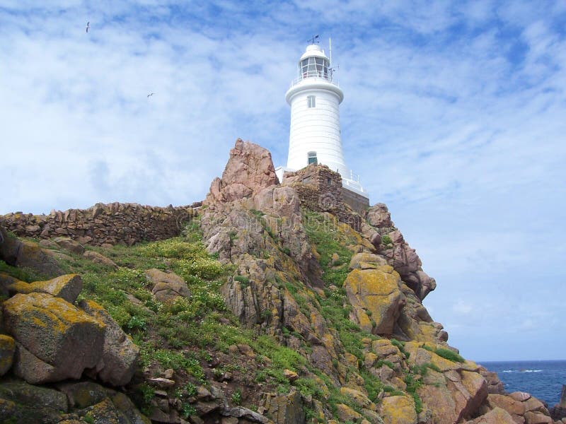 Firm as a rock stock image. Image of clouds, beacon, routing - 9367707
