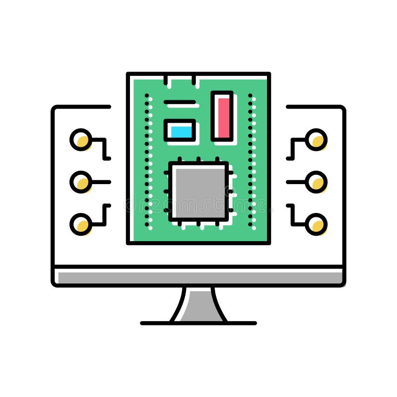 Firmware Software Color Icon Vector Illustration Stock Vector ... Firmware Software Color Icon Vector Illustration Stock Vector ...