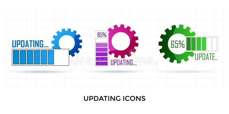 System update concept stock vector. Illustration of engineering - 185116418