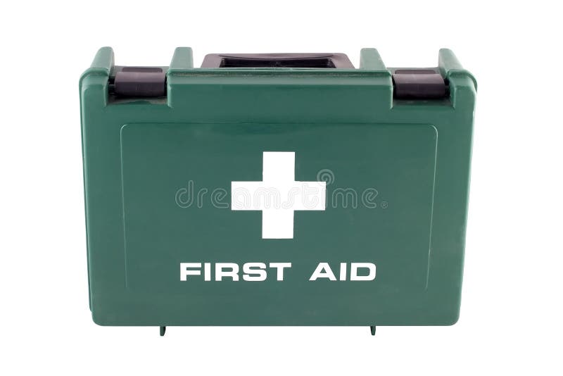 Green First Aid Box stock image. Image of concept, case - 12724861