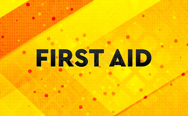 First aid sign - abstract stock illustration. Illustration of life ...