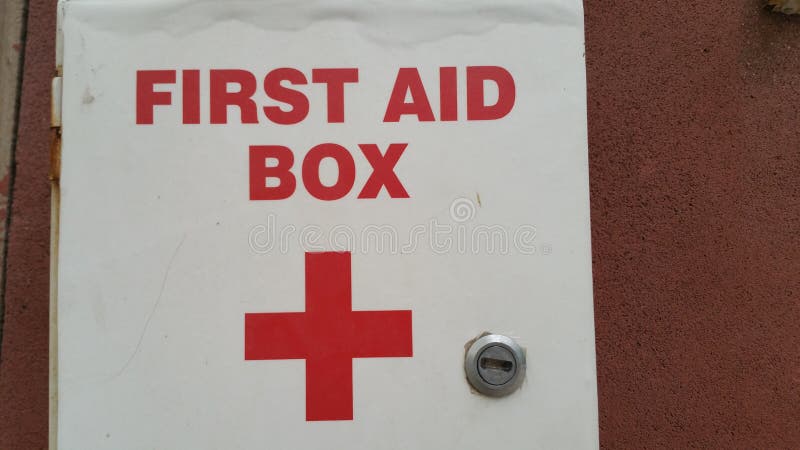 First aid box editorial image. Image of close, medical - 75752250