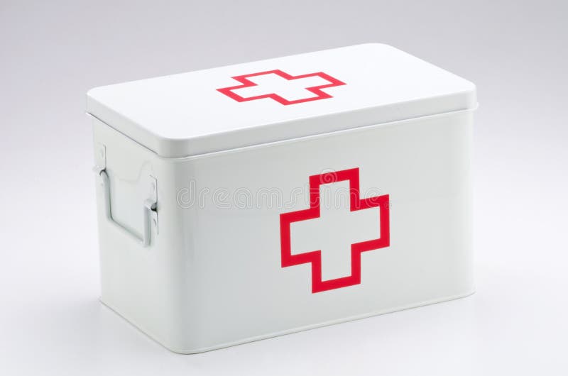 AED Box or Automated External Defibrillator Medical First Aid Device ...