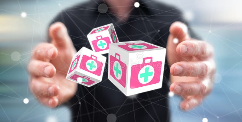 Concept of first aid stock photo. Image of care, help - 156132062