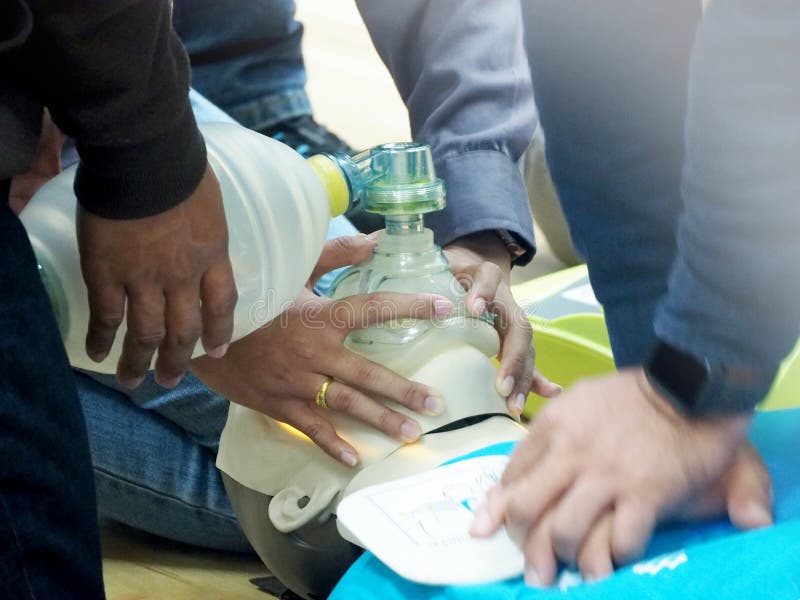 First Aid Emergency CPR Training Editorial Stock Image - Image of ...