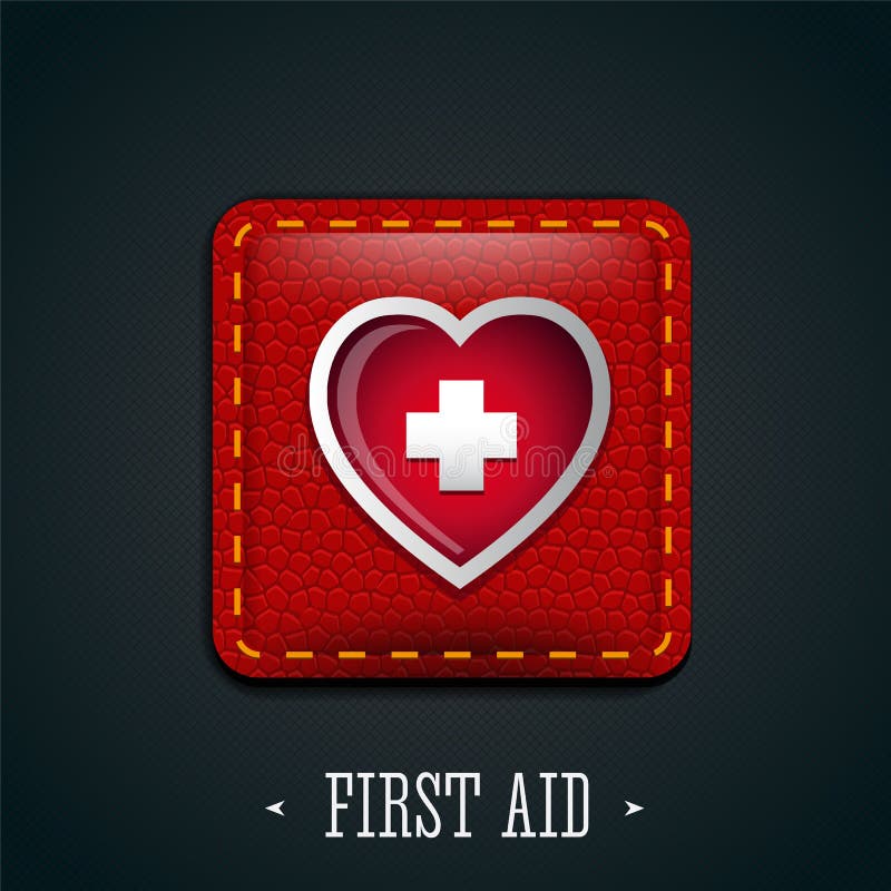 First aid emblem stock vector. Illustration of hospital - 13445909