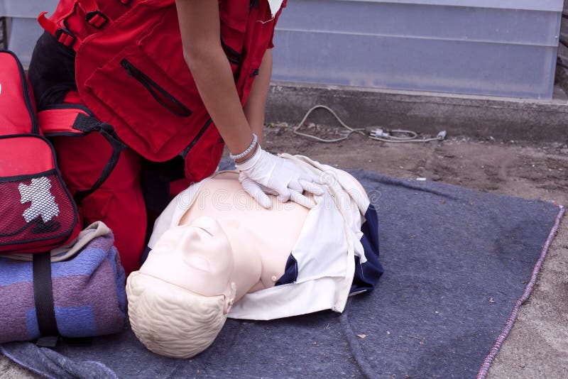 First aid stock photo. Image of paramedic, cardiopulmonary - 36767346