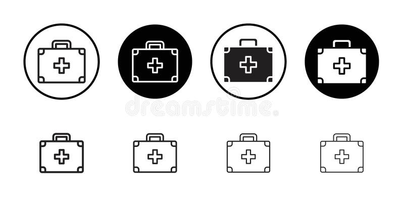 First Aid Icon Isolated Flat Vector in Outline Stock Vector ...