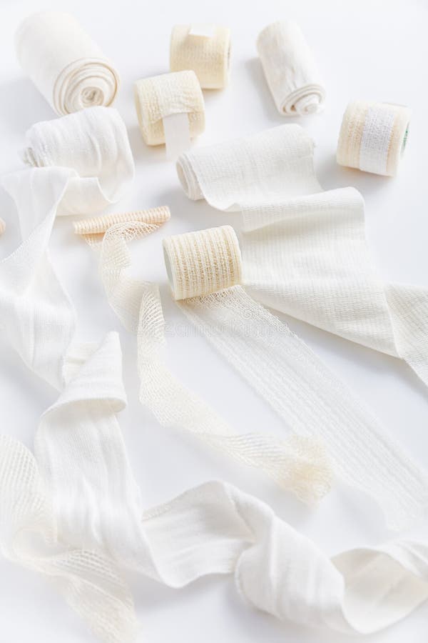 First Aid, Injury Protecting Wrapping and Wound Dressing Concept Stock ...