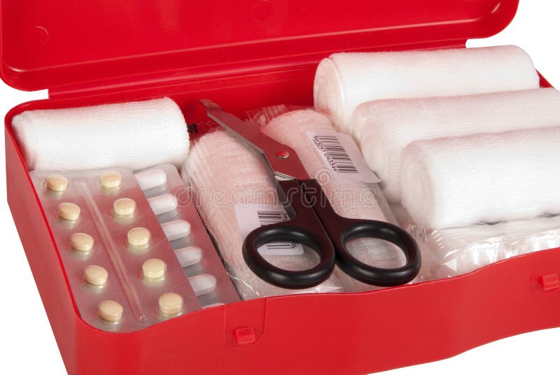 First Aid Kit 2 stock photo. Image of blood, physician - 1434474