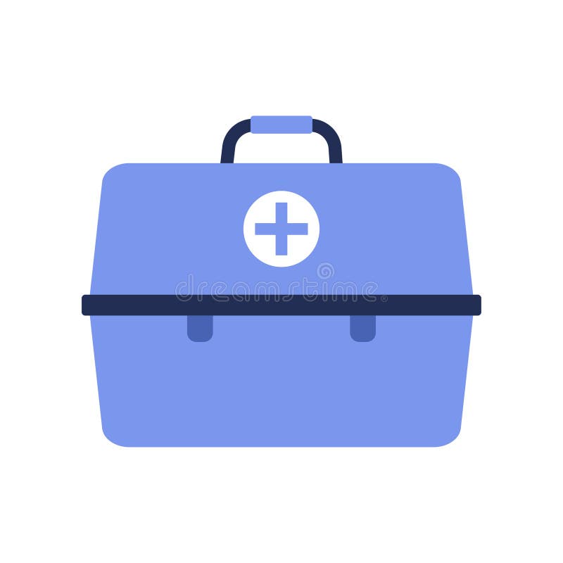 First Aid Kit, Ambulance Emergency Box, Medical Help Suitcase Stock ...