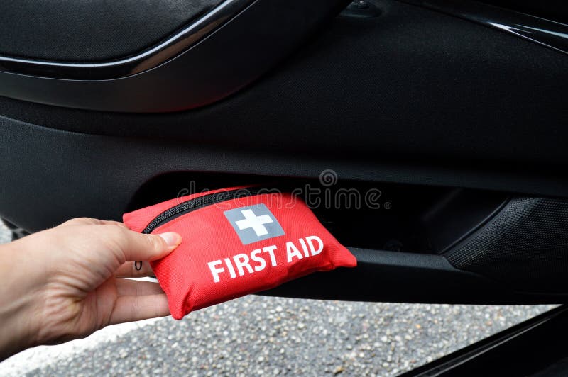 First aid kit stock image. Image of ambulance, equipment - 257632615