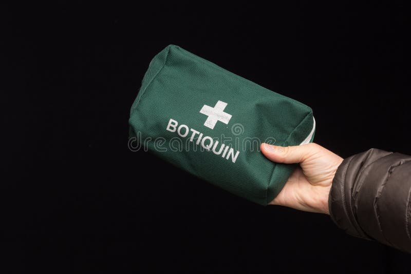 First Aid Kit, Green First Aid Kit Stock Photo - Image of lozenge ...