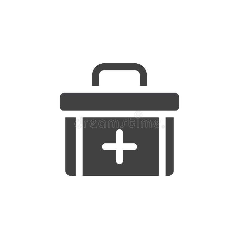 First Aid Kit Icon Simple Vector Symbol Stock Vector - Illustration of ...