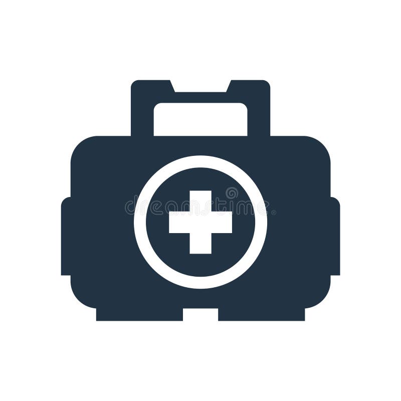 First Aid Kit Icon Vector Isolated on White Background, First Aid Kit ...