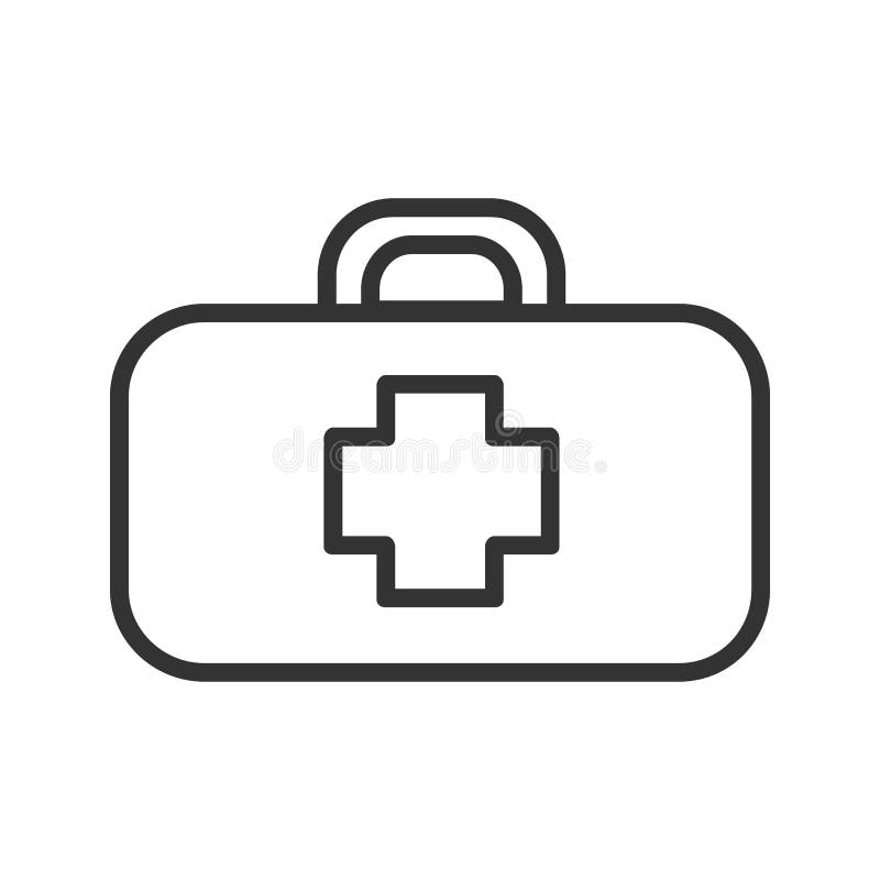 Hospital Bed Linear Icon. Thin Line Illustration. Vector Isolated ... Hospital Bed Linear Icon. Thin Line Illustration. Vector Isolated ...