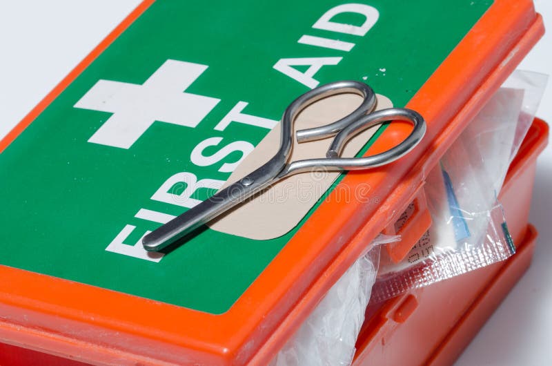 First Aid Kit stock photo. Image of healthcare, cross - 64123670