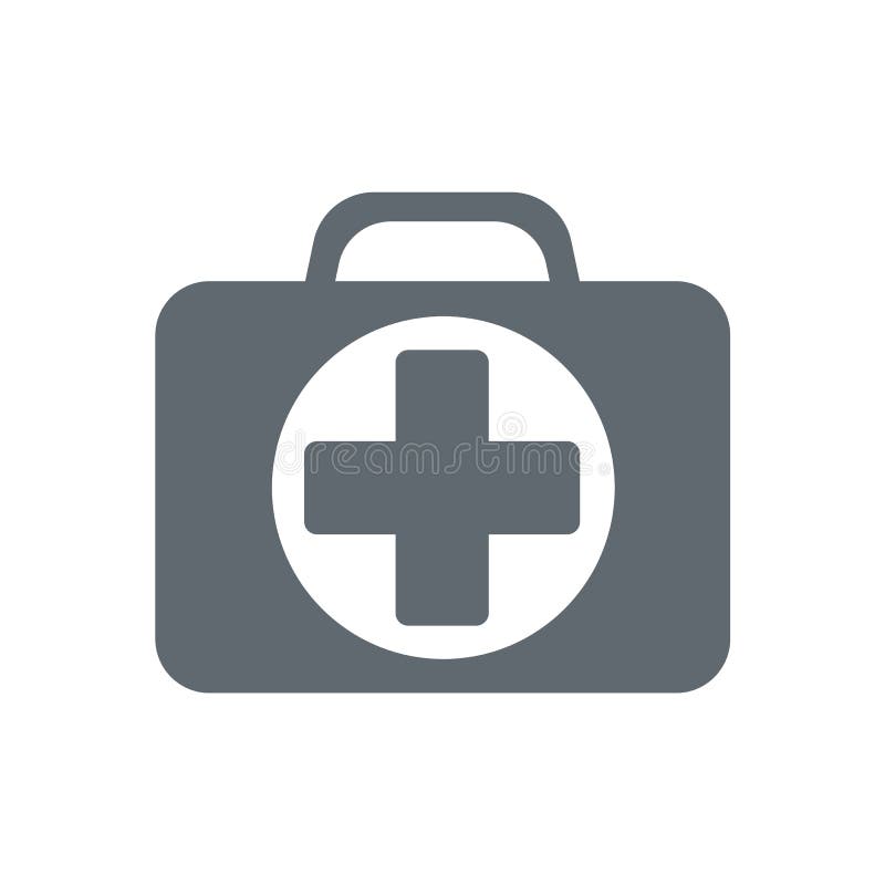First Aid Kit Symbol and Medical Services Icon Stock Vector ...