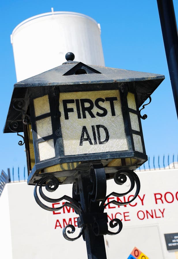 First Aid Lamp stock photo. Image of physician, hospital - 4904128