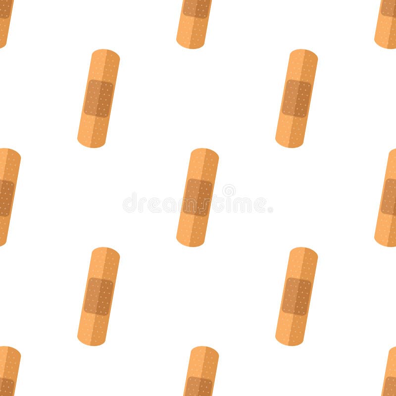 First Aid Plasters Collection Stock Vector - Illustration of emergency ...