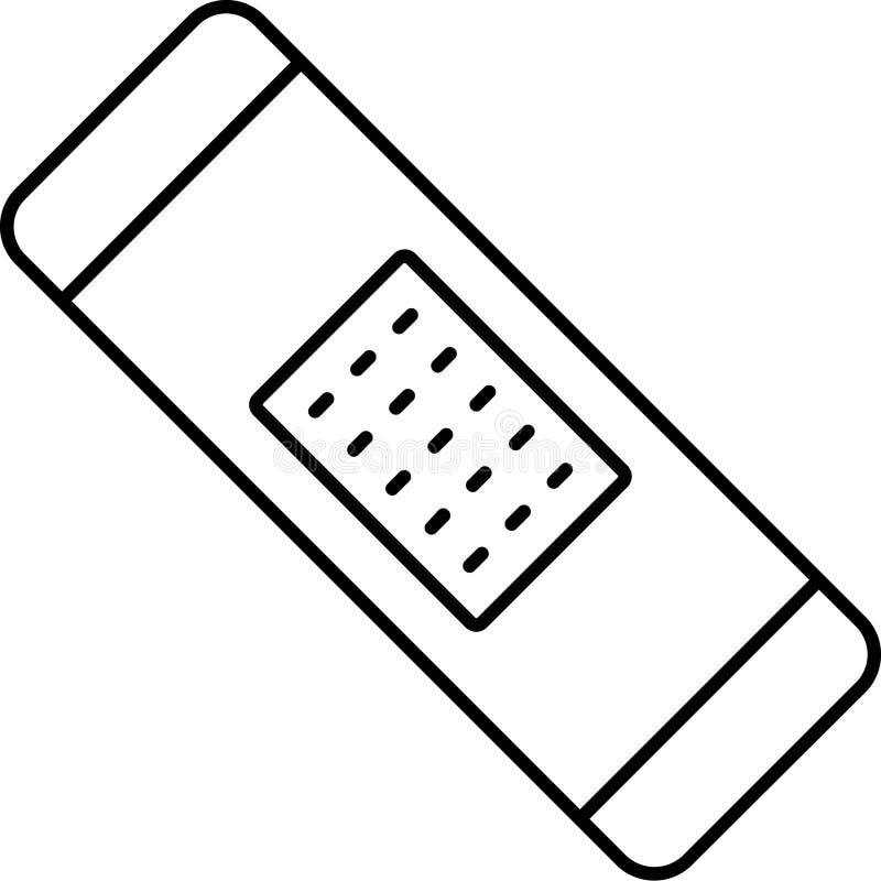 First Aid Kit Outline with Colors Fill Vector Icon that Can Easily Edit ...