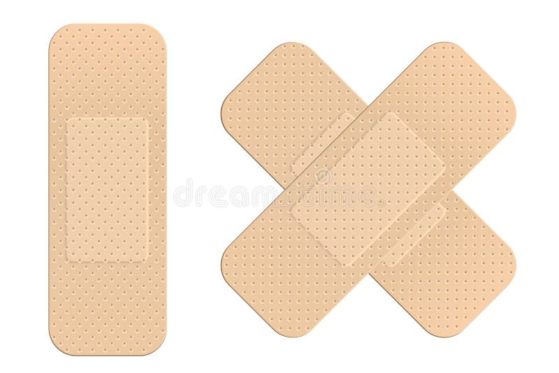 First aid plasters stock vector. Illustration of isolated - 9738417