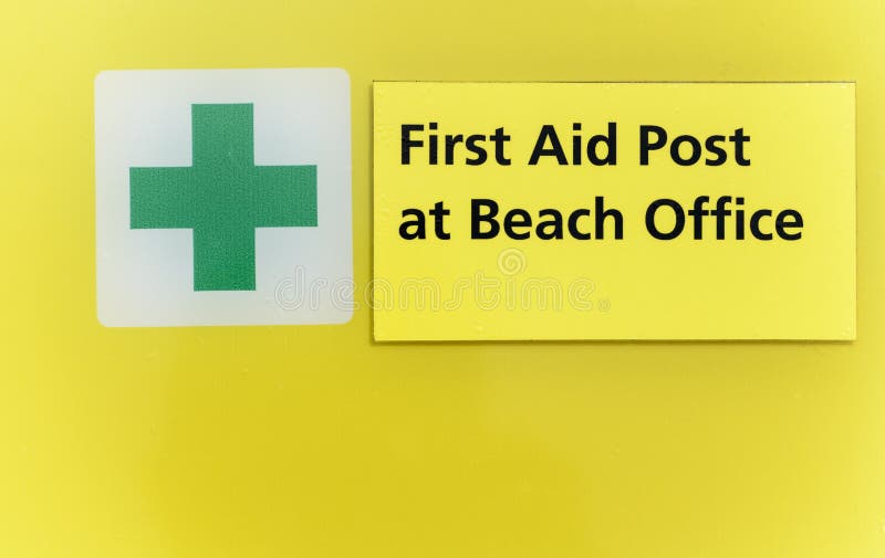 First aid post. stock image. Image of signal, design - 63441911