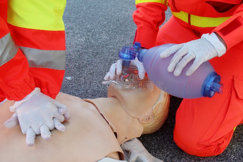 First aid, reanimation stock photo. Image of ambulance - 59810520