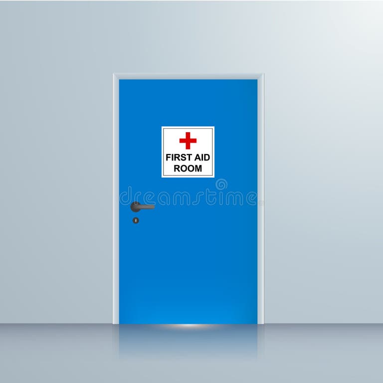 First Aid Room Vector Illustration Stock Vector - Illustration of ...