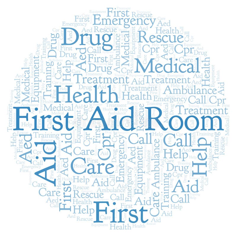 First Aid Word Collage Stock Illustrations – 207 First Aid Word Collage ...