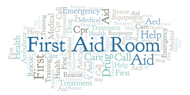 First Aid Word Collage Stock Illustrations – 207 First Aid Word Collage ...