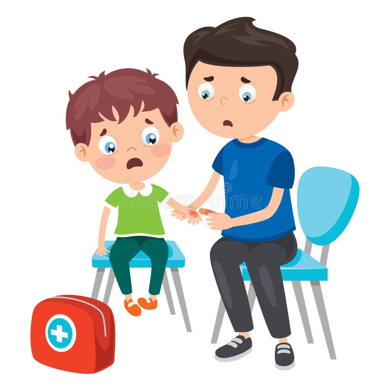 First Aid Bleeding Wound Stock Illustrations – 178 First Aid Bleeding ...