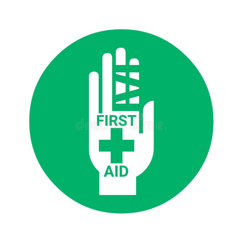 First aid sign icon stock illustration. Illustration of pharmacy ...