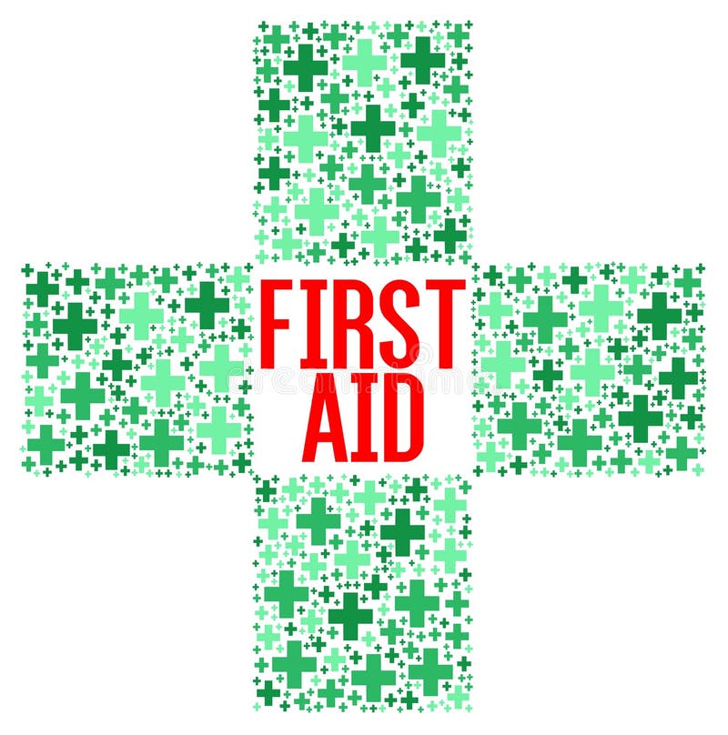 First Aid Sign Illustration Stock Illustration - Illustration of ...