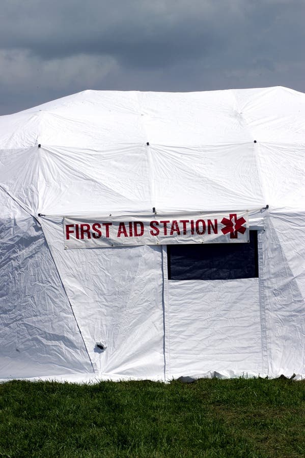 First Aid Station stock image. Image of healthcare, support - 1050733