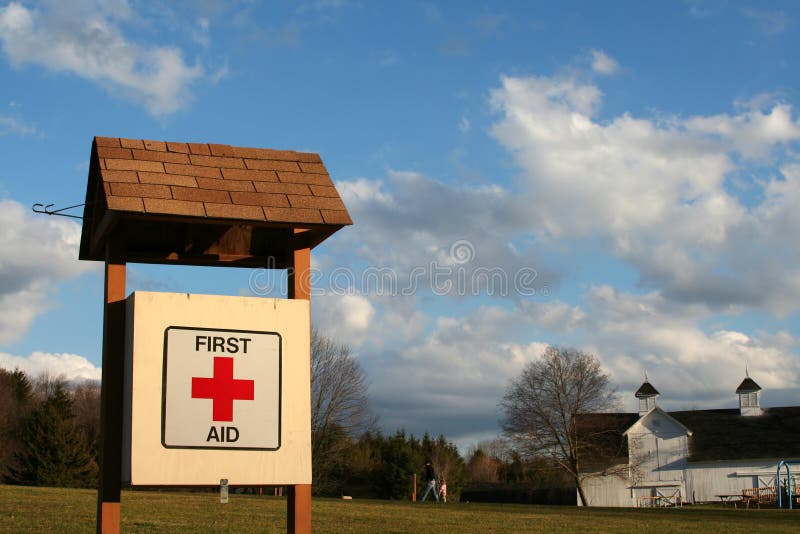 First Aid Station stock photo. Image of preparedness, care - 1850670