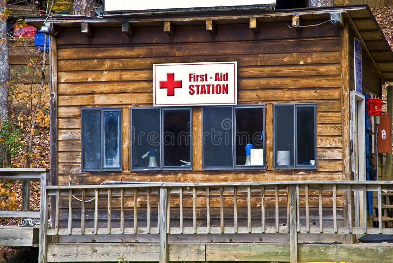 First Aid Station editorial image. Image of outdoors - 25213010